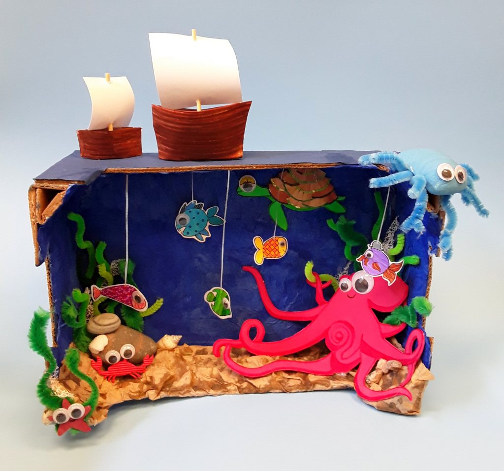 Heure du conte et bricolage: fond marin - Ville d'Acton Vale